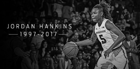 Northwestern Women's Basketball Team Honors Jordan Hankins After Suicide