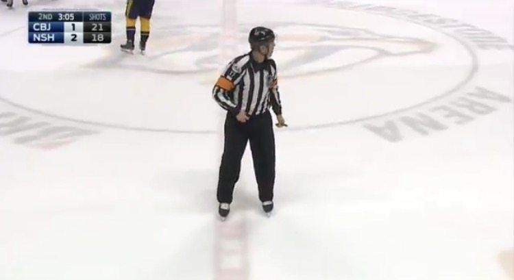 WATCH: NHL Referee Yells Profanities Into A Live Mic, Twice