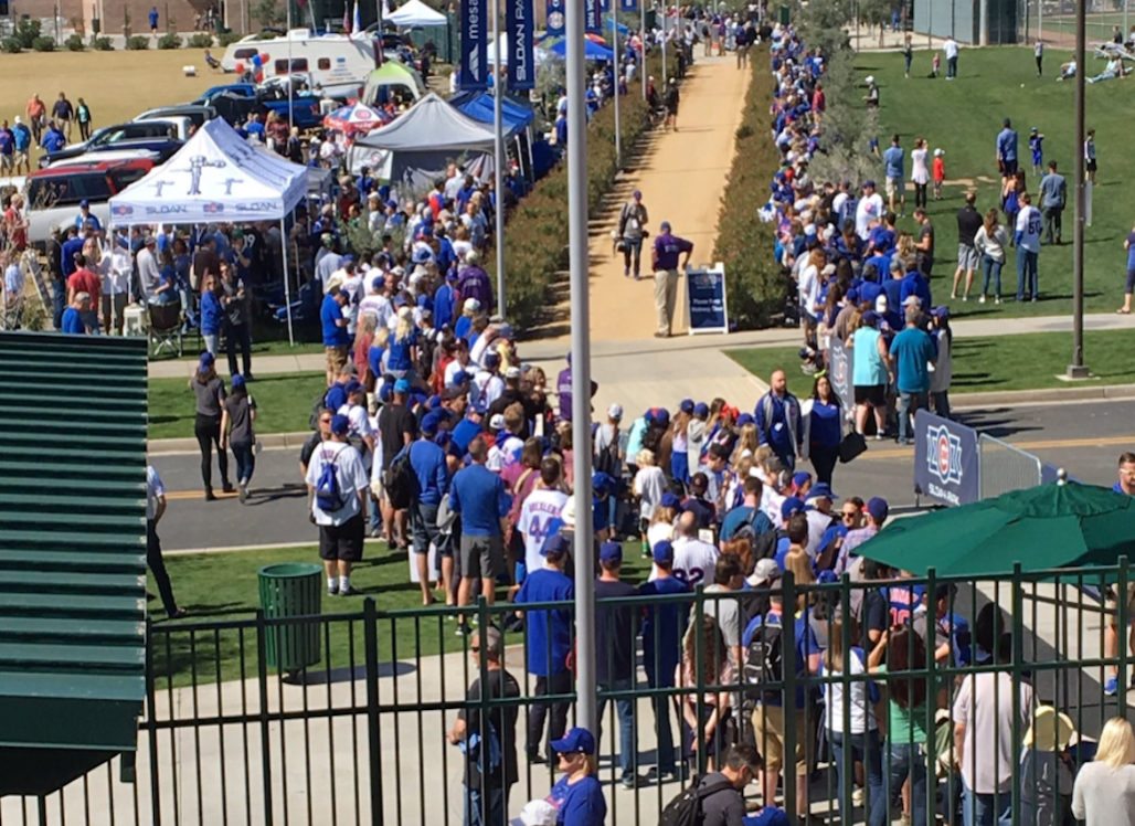 Cubs Fans Are Making Spring Training Games Feel Like The Real Deal