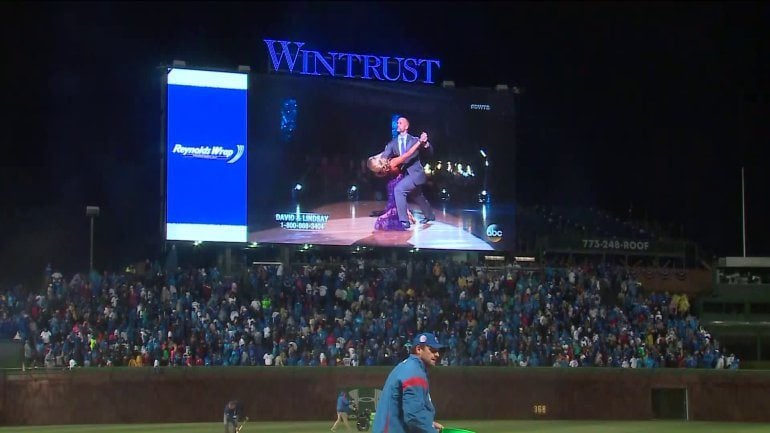 Fans Went Wild For David Ross During Last Night's Rain Delay