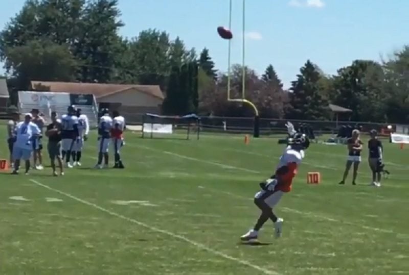 Bears CB Bryce Callahan Pulls Off Unreal Feat In Punt Return Drills