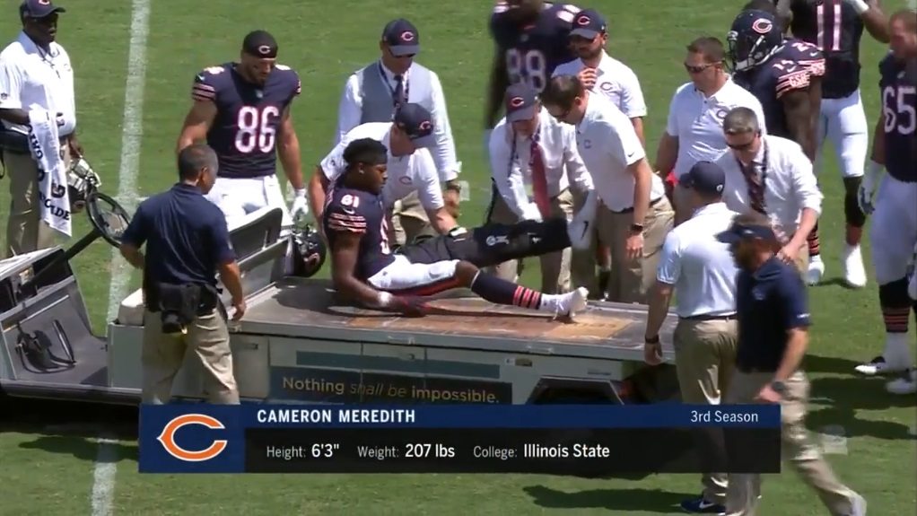 Cameron Meredith Injury Could Be More Than Just the ACL