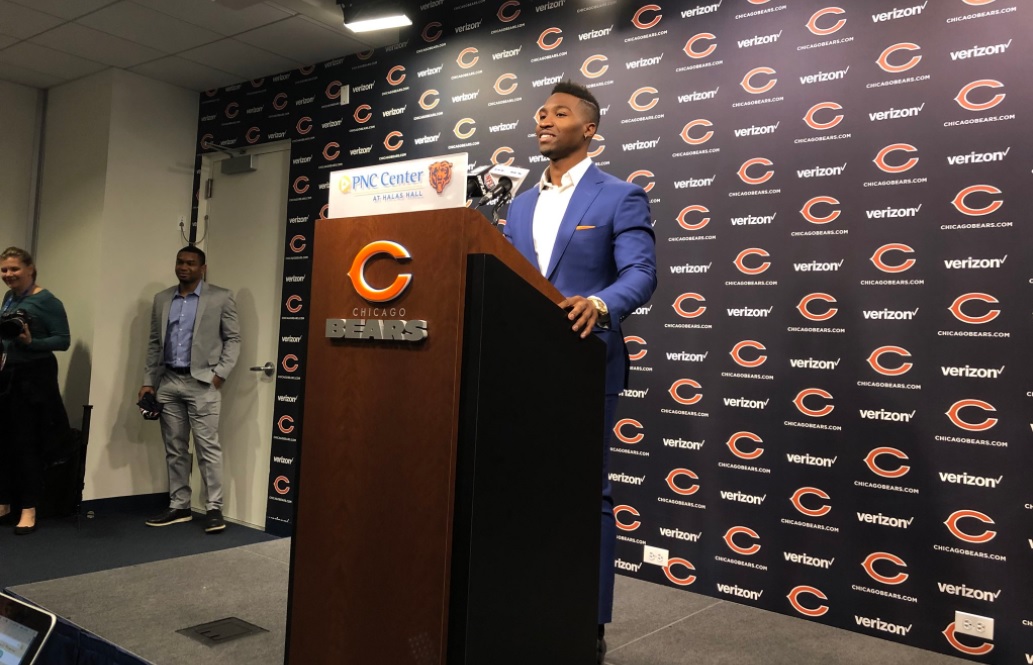 Taylor Gabriel's First Question to Mitch Trubisky Drew Epic Response