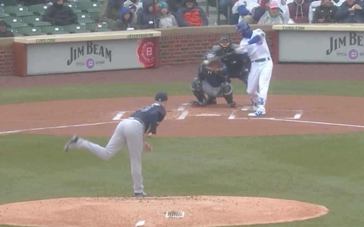 VIDEO: Albert Almora Jr. With His 1st Home Run Of The Season