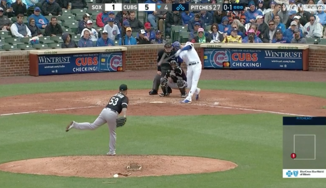 VIDEO: Kris Bryant Launches A Rocket Against The White Sox
