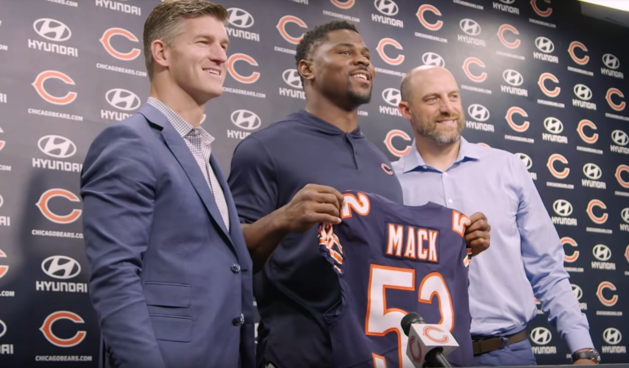 Matt Nagy's Real Estate Background Helped Deliver Khalil Mack