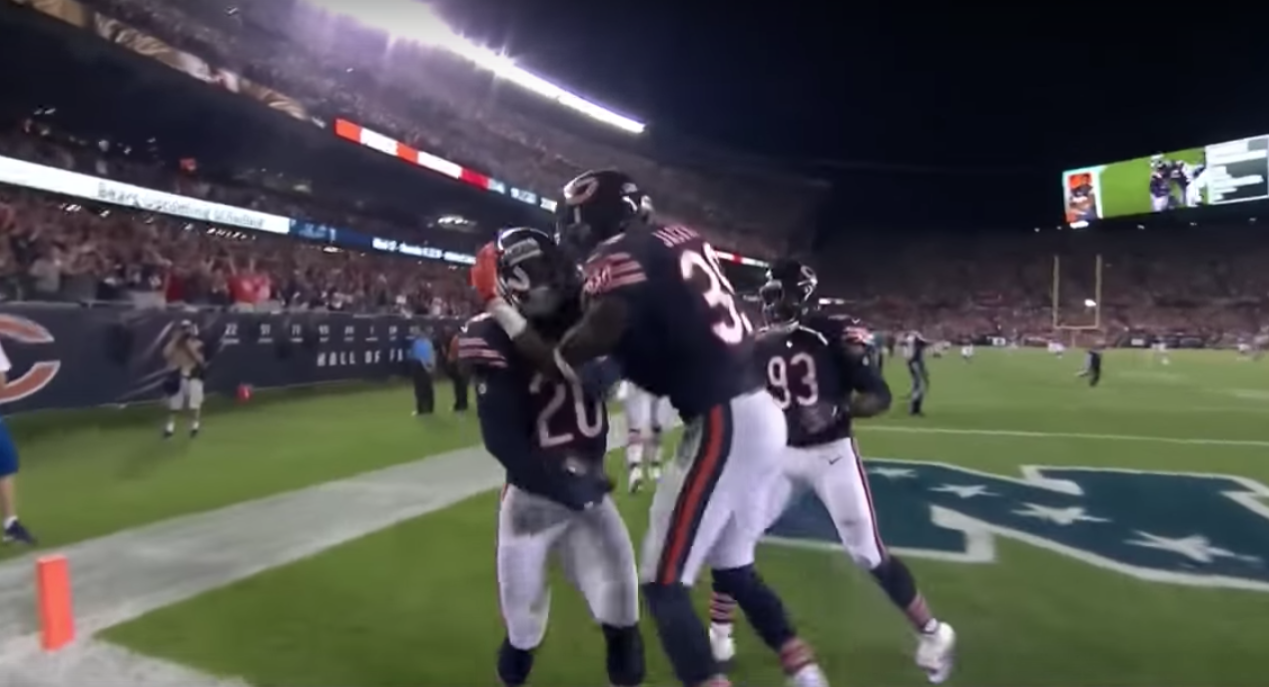 The Bears Are Celebrating Wins Like The Cubs Do Now Too