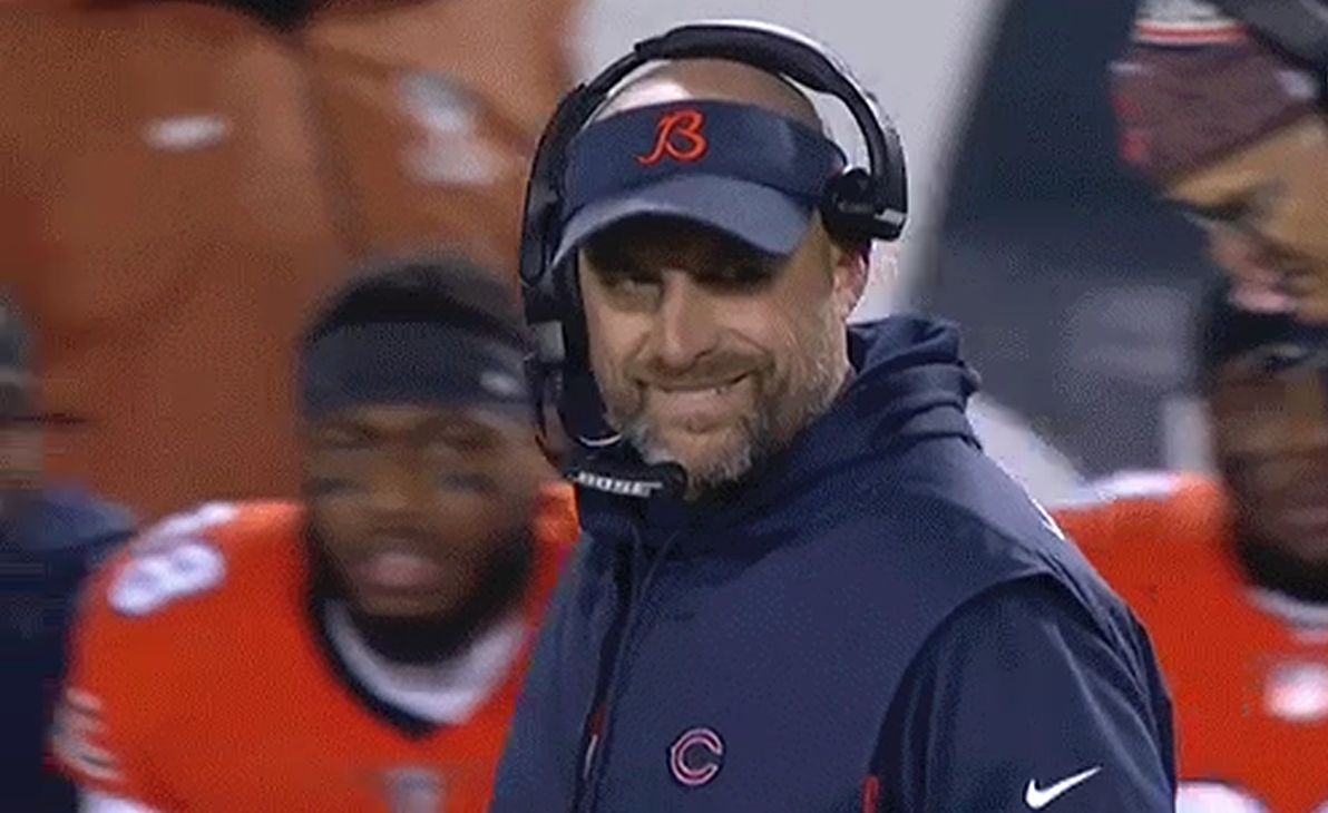 Matt Nagy Helps the Chicago Bears Set Another Record This Season