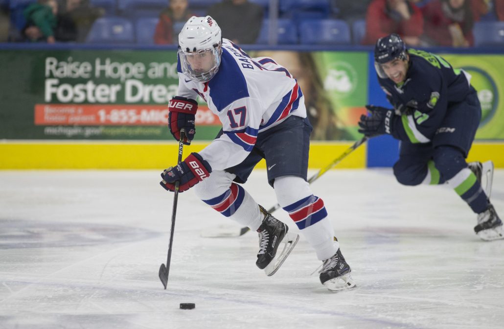 Blackhawks Top Prospect Wins Game For Team USA
