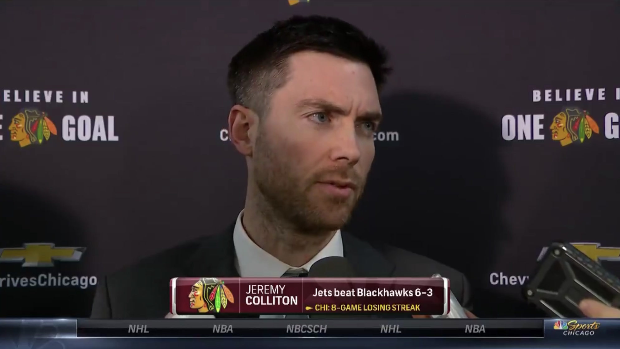 Jeremy Colliton Finally Gets Through to the Blackhawks
