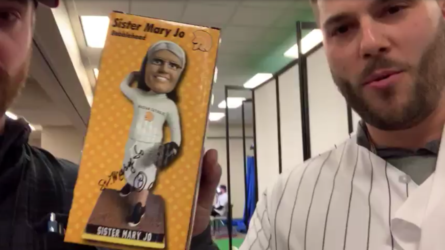 Sister Mary Jo And Daniel Palka Trash Talking Each Other At SoxFest 2019