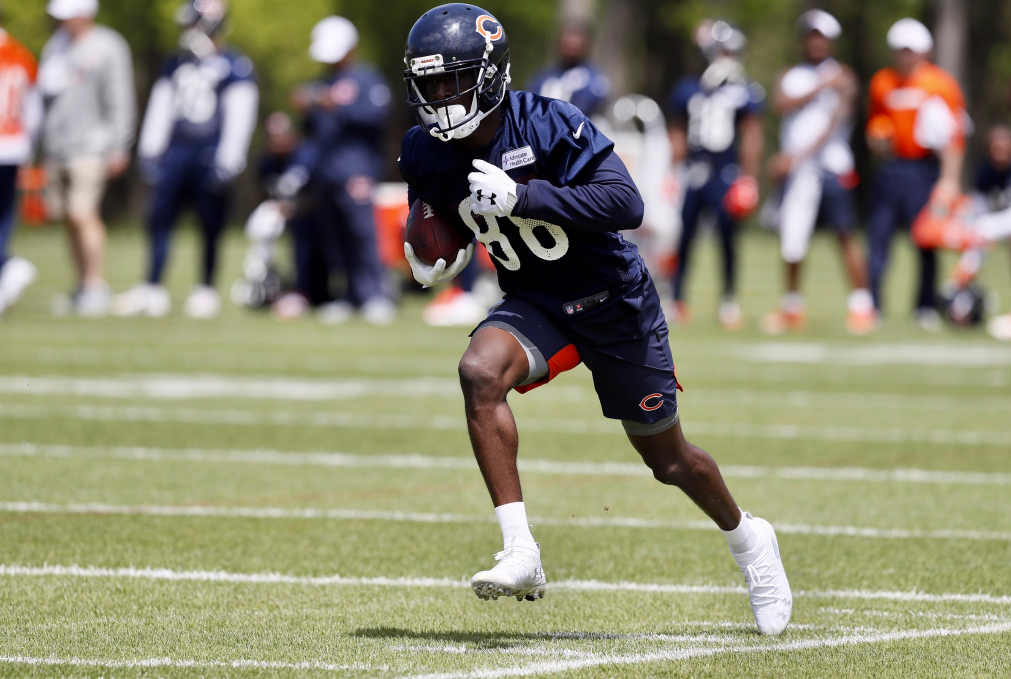 Riley Ridley Explains His Strategy to Gain the Favor of Mitch Trubisky