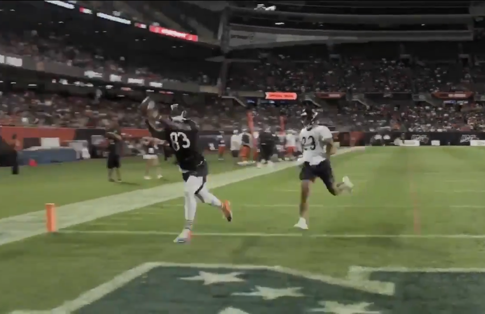 Javon Wims is So Close to Making Chicago Bears History