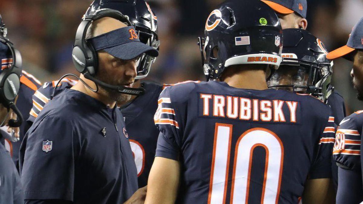 Matt Nagy Is Using a Bill Parcells Tactic With Mitch Trubisky
