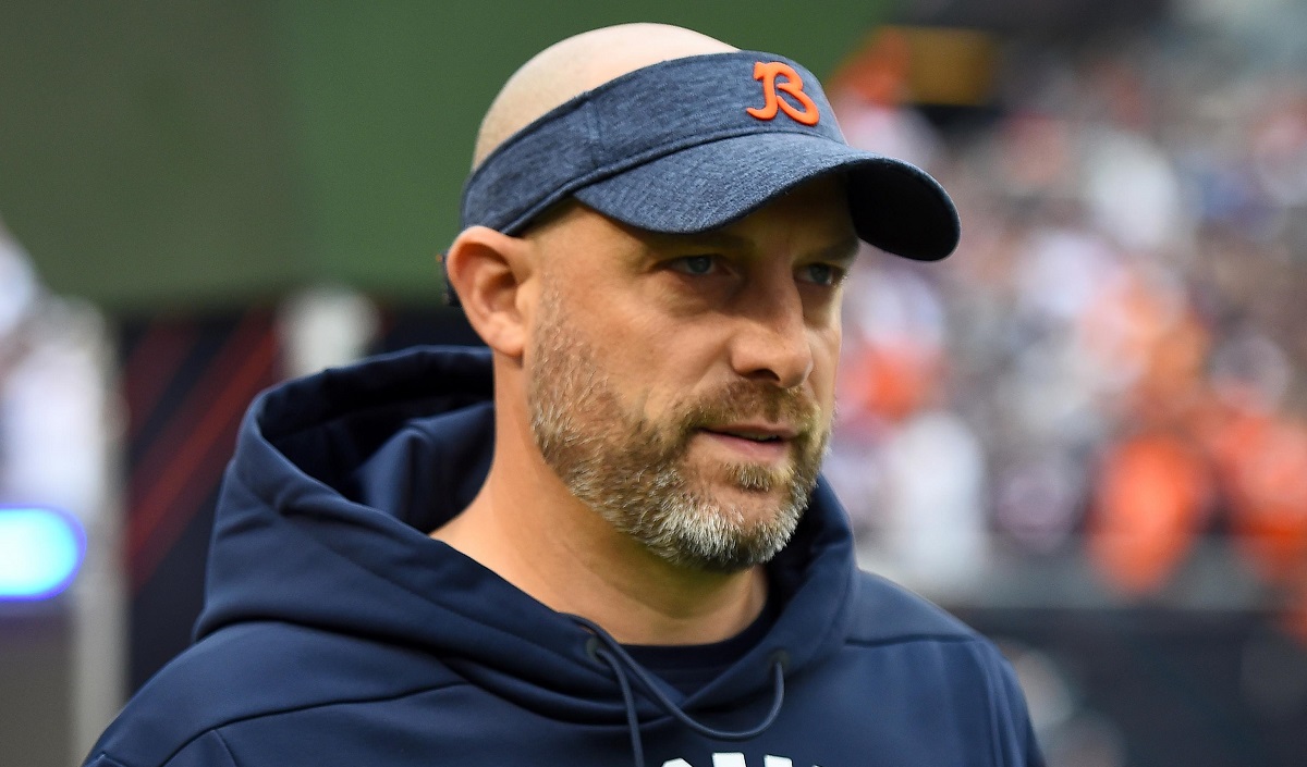 Matt Nagy Admits Bears Running Game Was "Horseshit" Against Saints