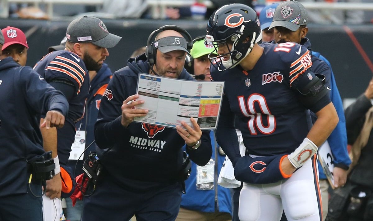Kurt Warner Doesn't Put Blame For Bears Offense on Matt Nagy