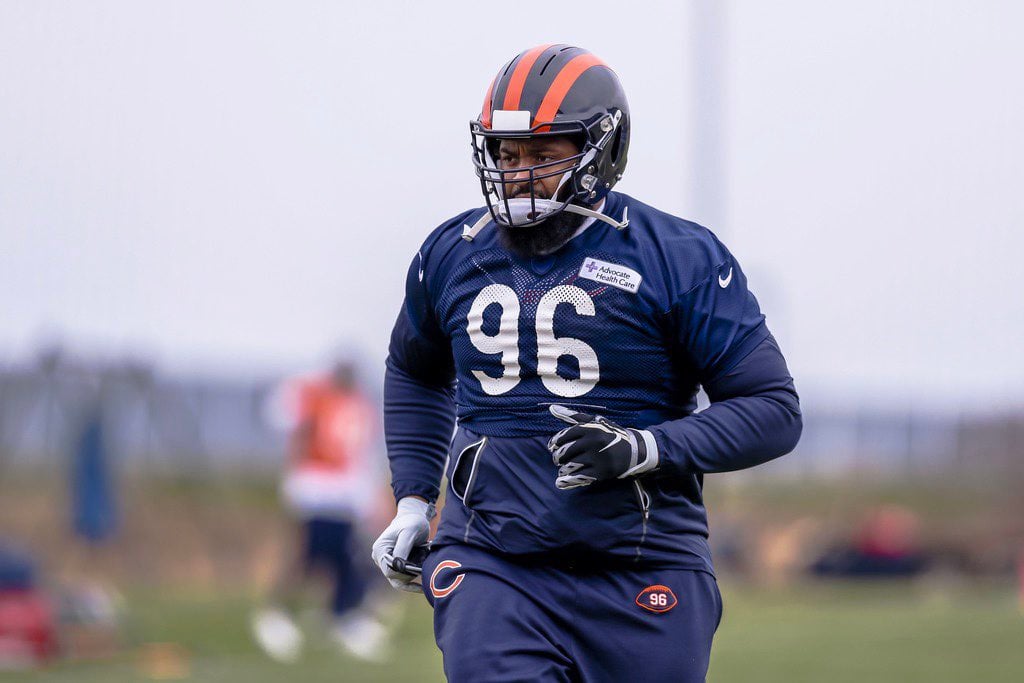Akiem Hicks Made It Clear He's Hell Bent on Playing the Packers