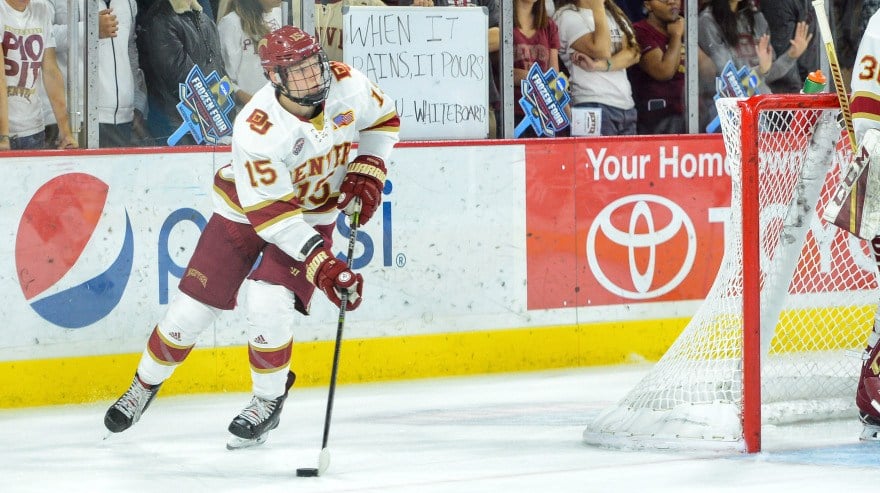 Blackhawks Sign Top Prospect Ian Mitchell To Entry-Level Contract