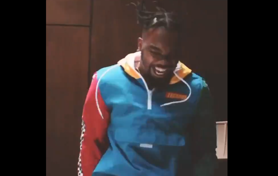 Kindle Vildor Literally Jumped For Joy When Bears Picked Him