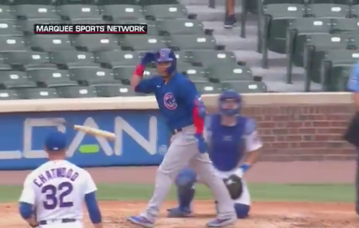 WATCH: Willson Contreras Pimping Home Runs In Summer Camp Is Still Fun ...