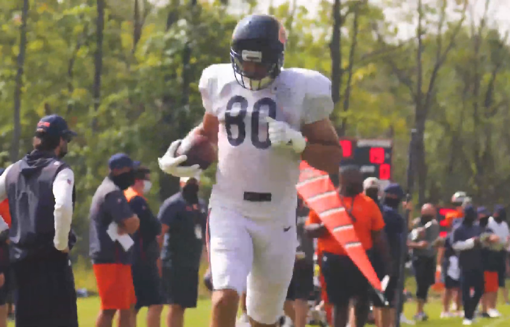 Jimmy Graham Dominated Bears Practice And Deon Bush Didn't Like It