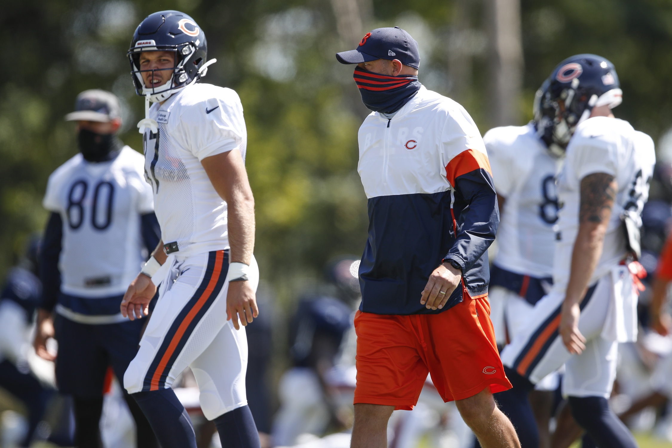 Matt Nagy Reveals One Player Has Been "Amazing" At Bears Camp