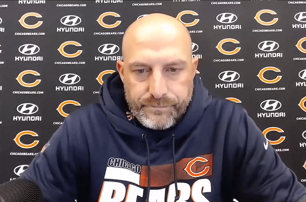 Matt Nagy Went Full Jim Boylen During Packers Post-Game