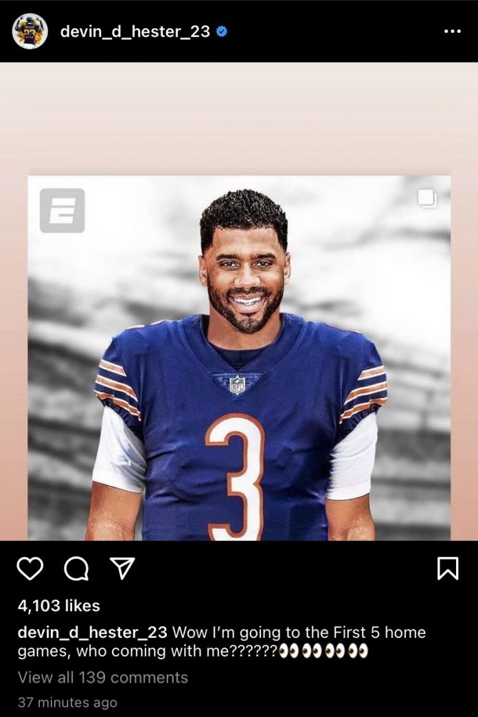 Devin Hester Just Stoked Russell Wilson Flames And Why It's Serious
