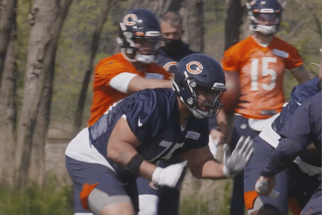 Do Not Talk To Larry Borom About Moving Inside To Guard