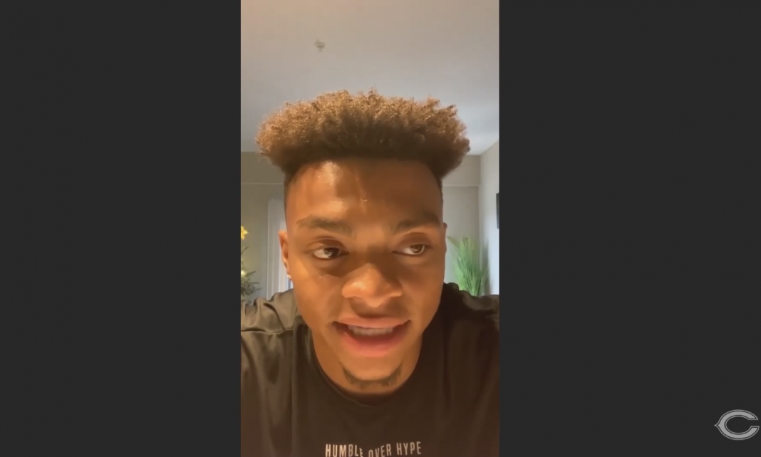 WATCH: Bears Reveal Justin Fields' Pre-Draft Interview And It's Incredible