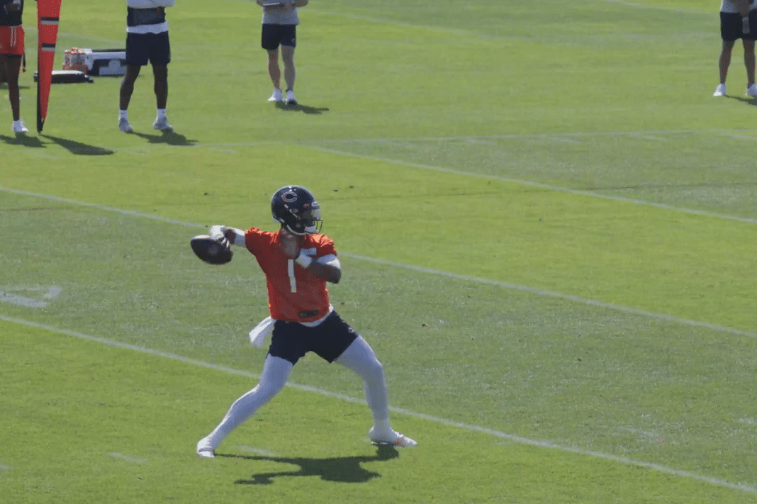 Justin Fields Stepped Up His Game In Latest Bears Practice