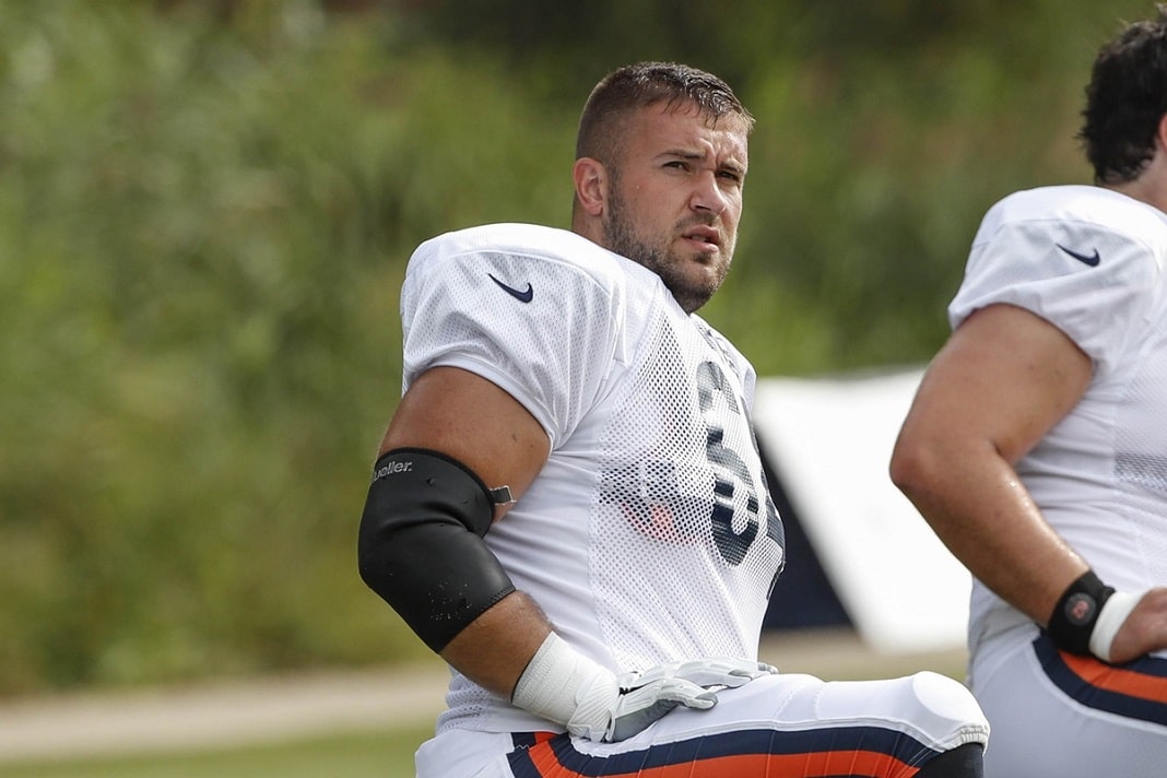 Chicago Bears Got Creative At Left Tackle With Injuries Mounting