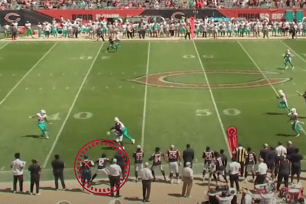 WATCH: Allen Robinson Sideline Eruption On Big Rodney Adams Catch
