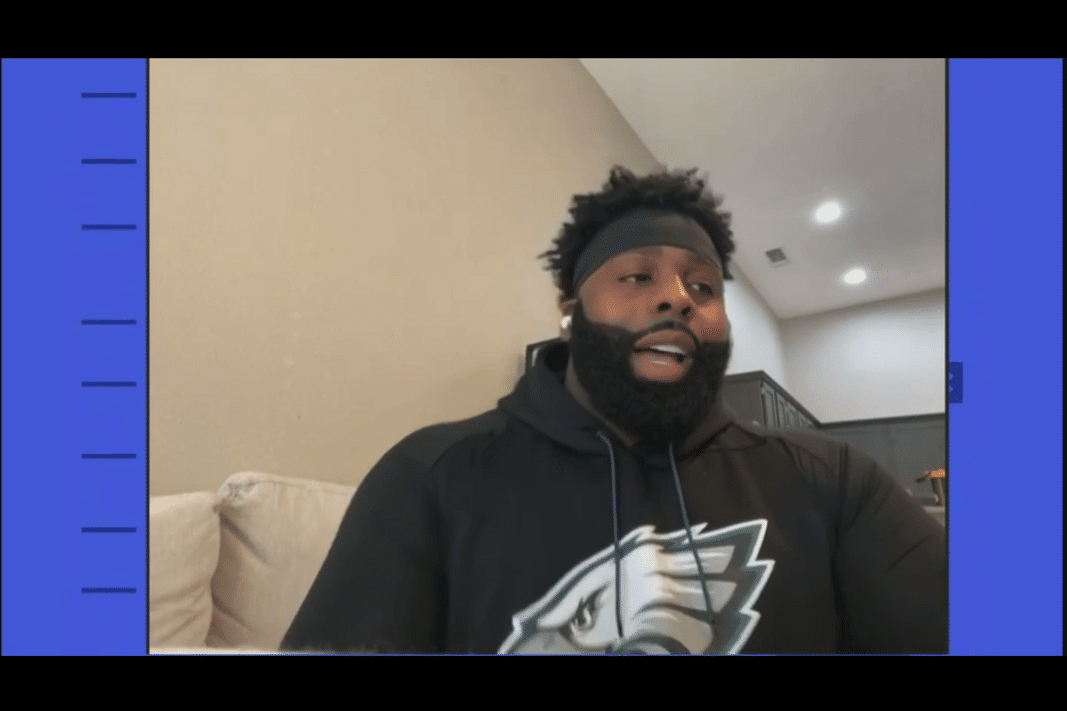 WATCH: Jason Peters Will Embrace Mentoring Young Bears OTs