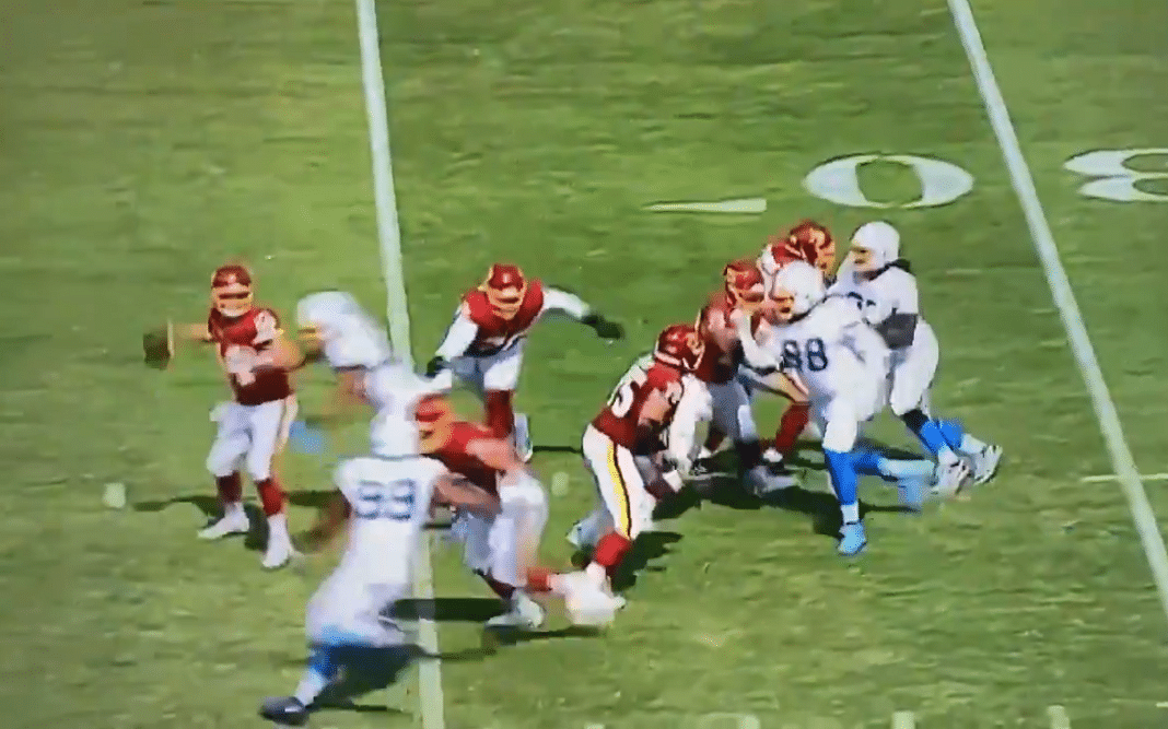 VIDEO: Washington Gets First Taste Of The Charles Leno Experience