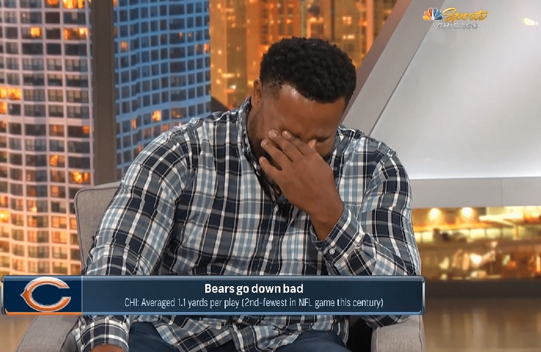 VIDEO: This Olin Kreutz Burn On Matt Nagy Had Lance Briggs In Tears