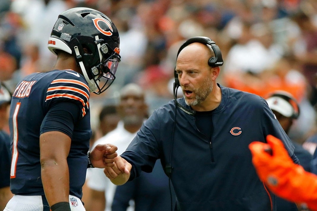 Hall Of Fame Coach Agrees Nagy Fumbled Justin Fields' Development
