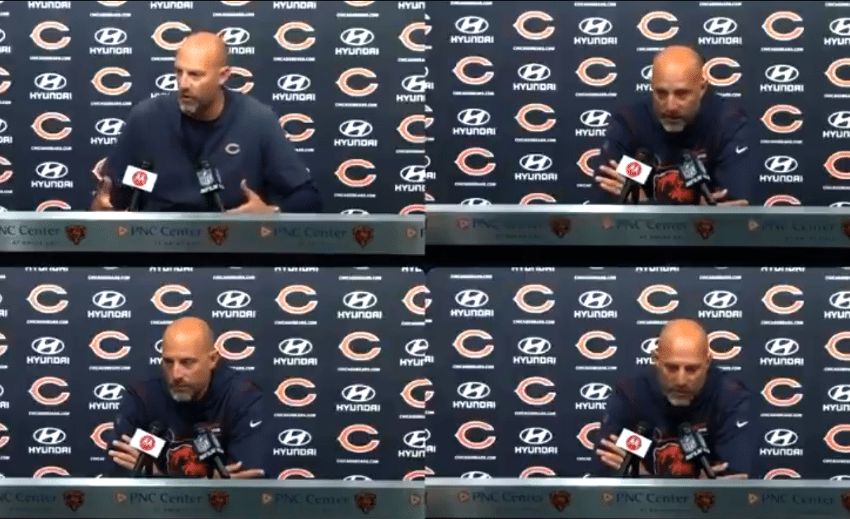 Bears Fan Absolutely Scorches Matt Nagy With Twitter Video Mashup