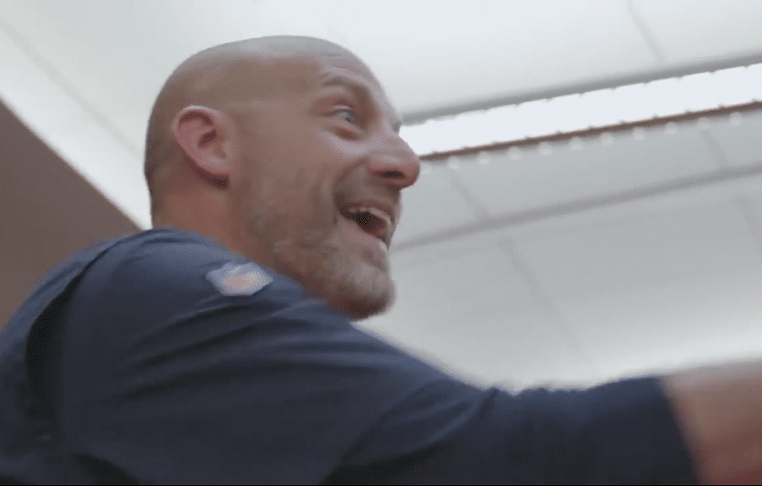 VIDEO: The Matt Nagy Post-Victory Speech Was Kind Of Awesome