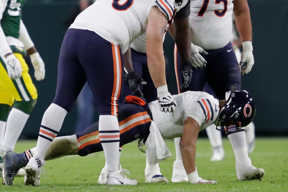 Justin Fields Reveals How Much Pain He Fought Through Vs. Packers