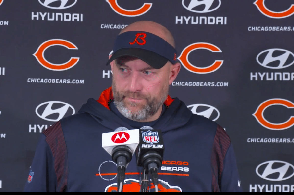 VIDEO: Matt Nagy Answers A Question On Teven Jenkins. Big Mistake