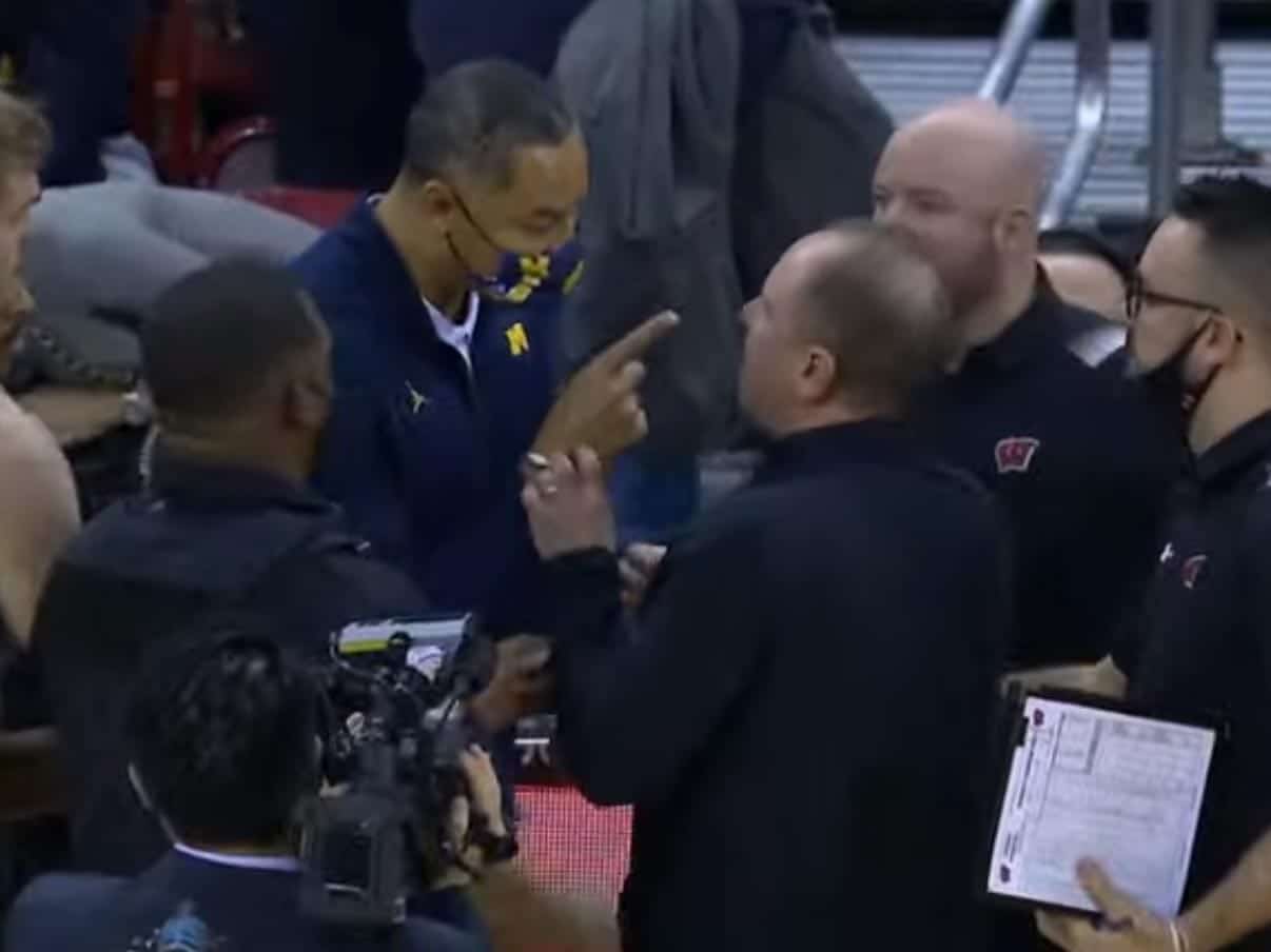 Juwan Howard Turns Postgame Handshake Into UFC Showdown