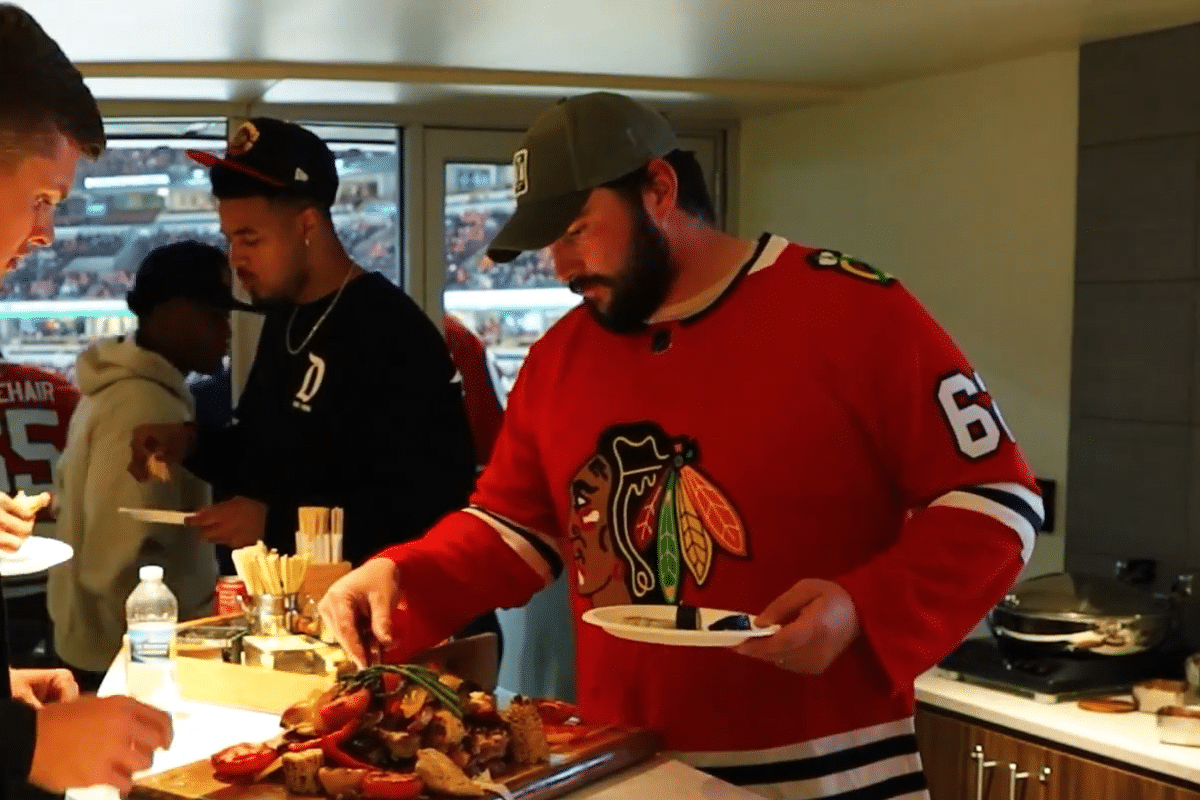 Lucas Patrick Loyalty Cements To Chicago Upon Seeing United Center Food ...