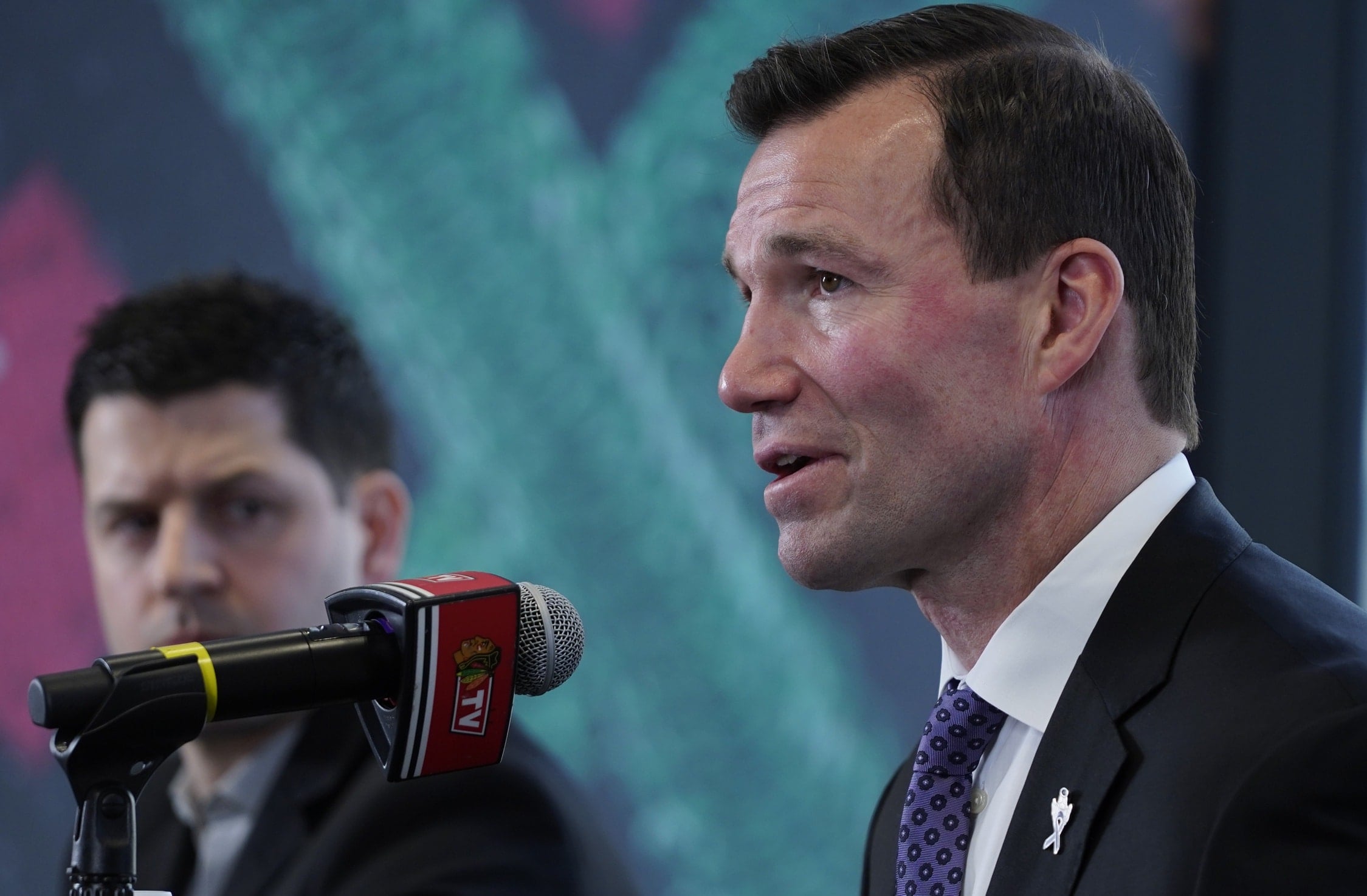 Press Recap: Blackhawks Introduce Luke Richardson