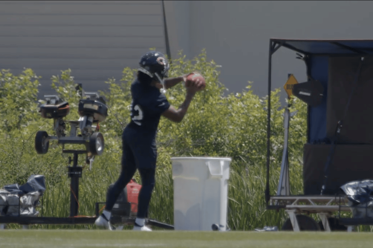 Velus Jones Details How Bears Are Already Fixing His Big Weakness