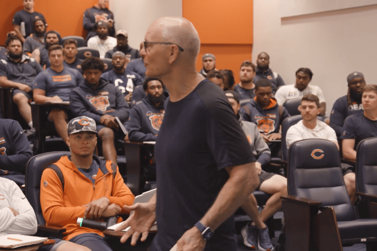 VIDEO: Rod Marinelli's Speech To Bears Players Even Has Us Fired Up