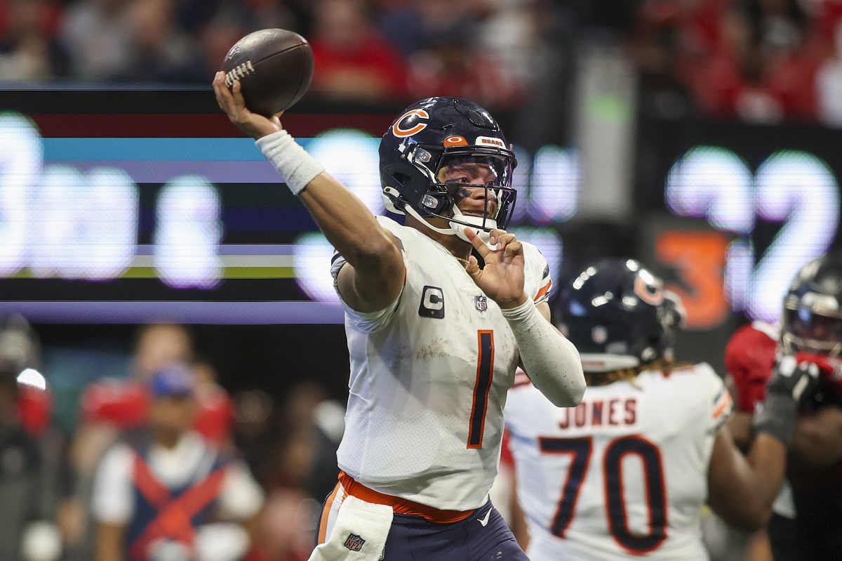 The Justin Fields Transformation Vs. Atlanta Everybody Ignored