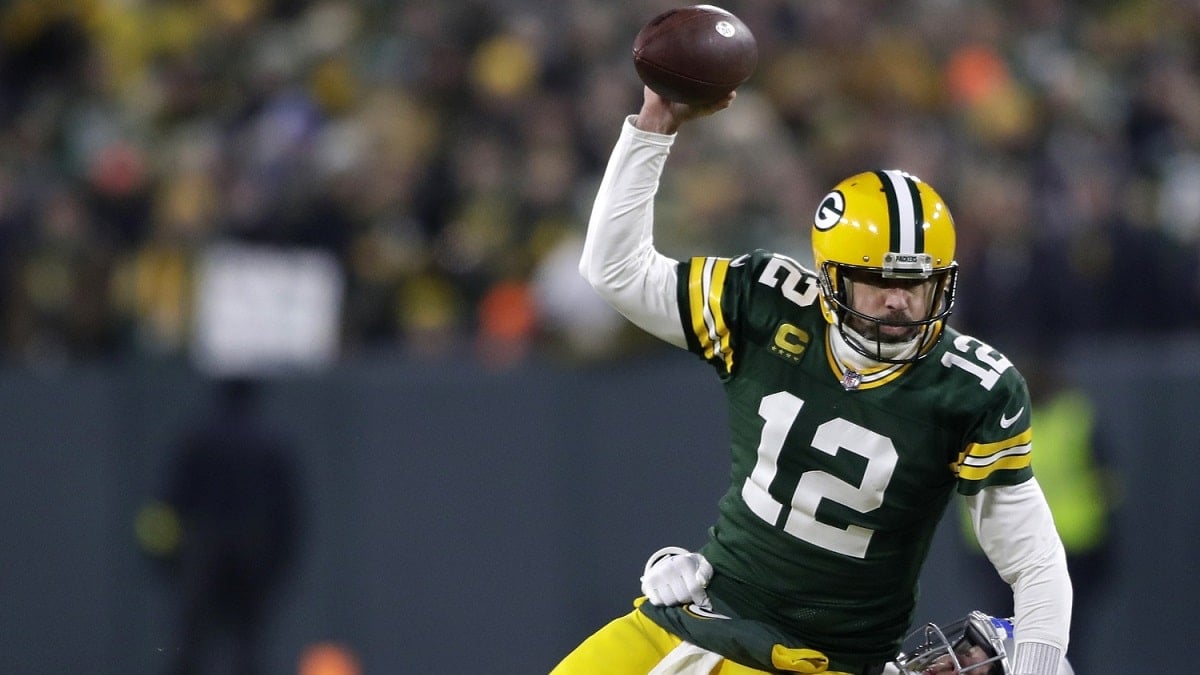 Aaron Rodgers' Season Ended With Another Beautiful Choke Job