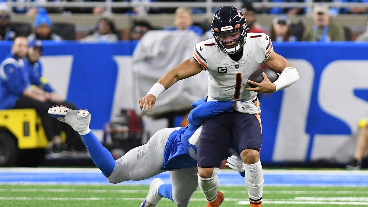 Justin Fields Broke An NFL Record Nobody Wants To See
