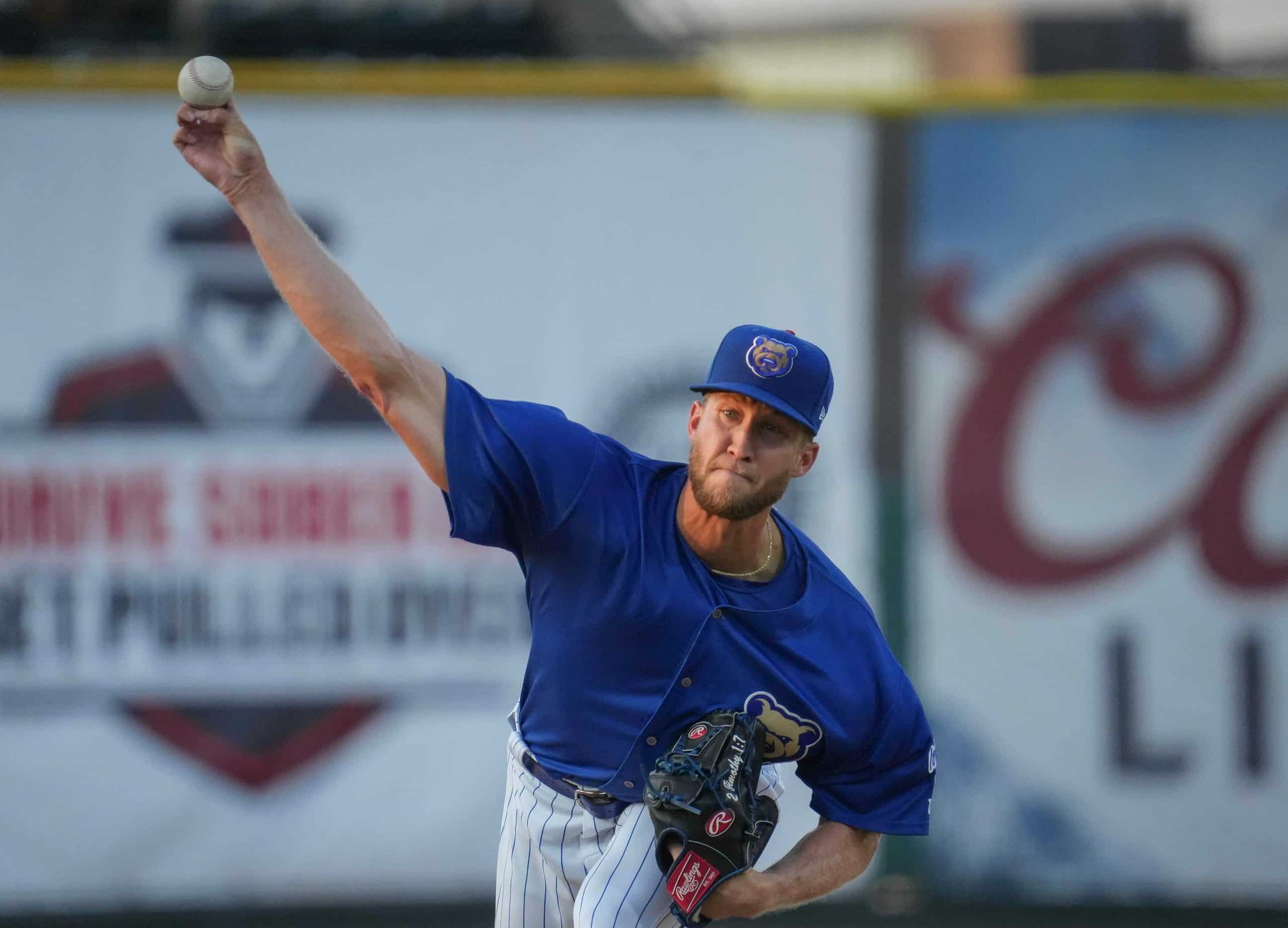 Caleb Kilian Looked Awesome Throwing Two Perfect Innings in Spring Debut